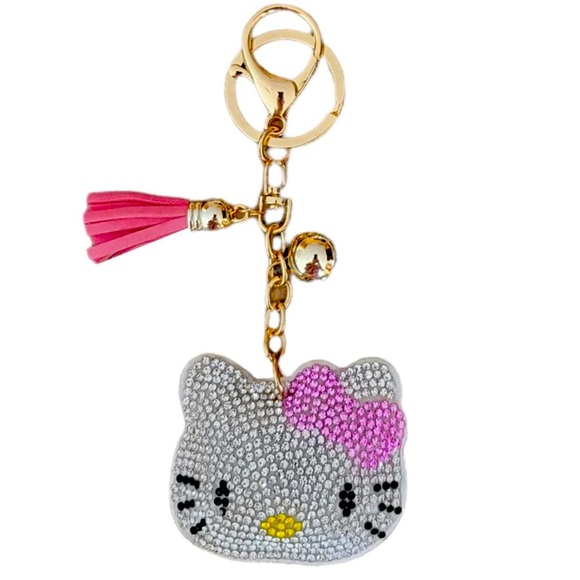 Private Label | Accessories | B27lcutest Miss Kitty Bling Beaded Msg ...